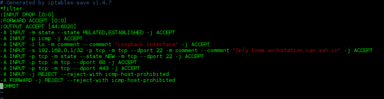 How to: Basic IPTables File Configuration - Atlantic.Net