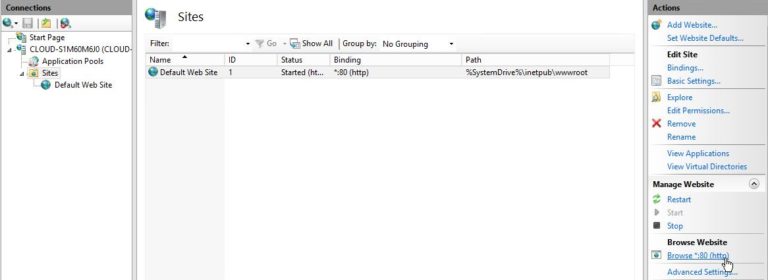 How to Configure IIS in Windows Server 2012 | Atlantic.Net