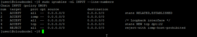 How To Linux General Basic Iptables Via Command Line Atlantic