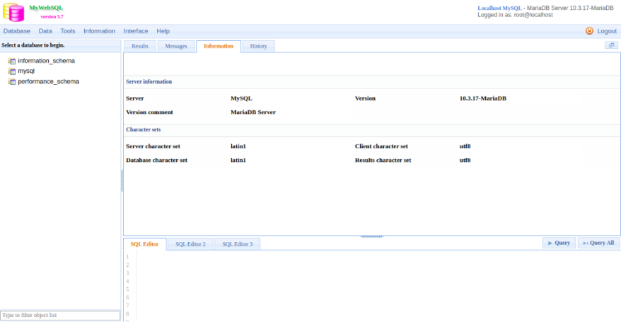 How to Install MyWebSQL on CentOS 8 | Atlantic.Net