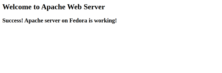 How to Install Apache Web Server on Fedora | Atlantic.Net