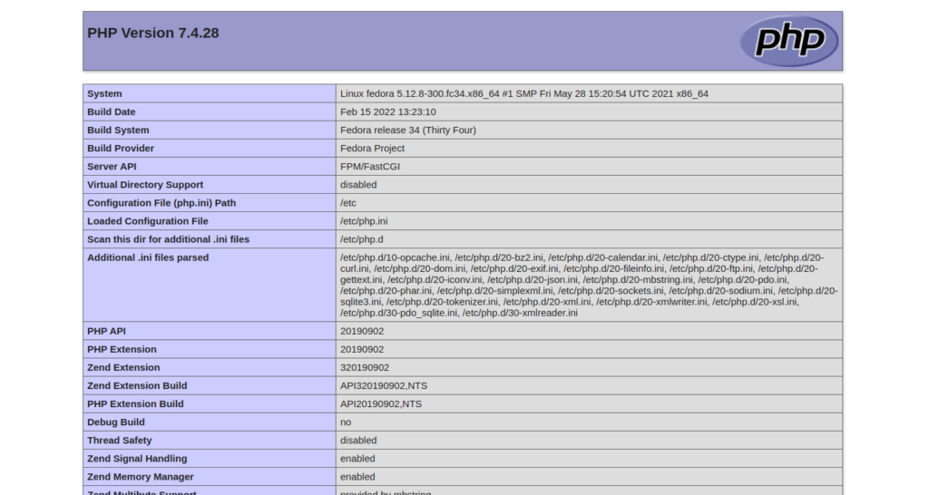 How To Install And Configure Nginx With Php Fpm With Fedora